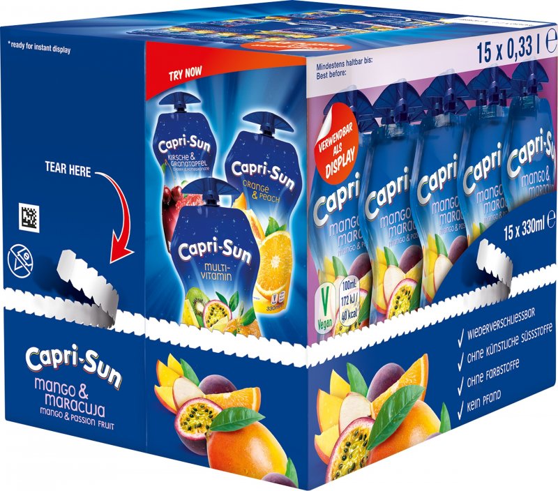 Capri-Sun Mango & Maracuja 15x33cl | Joselind Gross AB