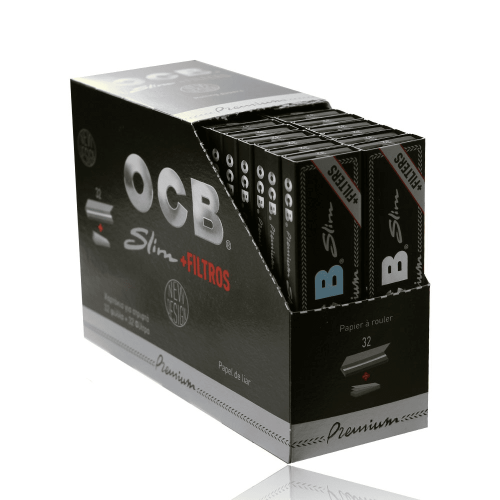 OCB Slim Filtros Premium 32-Pack - Joselind Gross