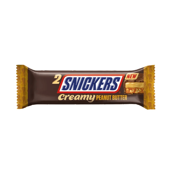 SNICKERS Creamy Ice Cream 24x56,5 ml – Krämig glassbar med jordnötssmör ...
